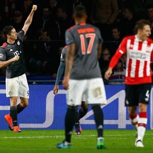 Robert Lewandowski-inspired Bayern Munich book berth in last 16 of ...