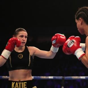 Katie Taylor beats Viviane Obenauf to win second professional fight ...