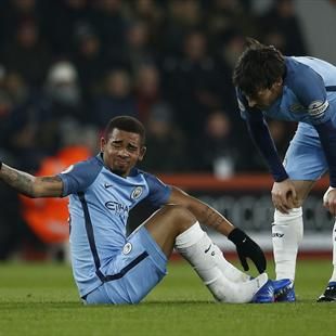 Manchester City striker Gabriel Jesus faces three months out after ...