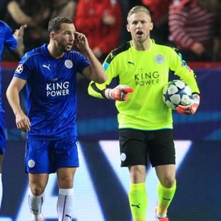 Jamie Vardy and Kasper Schmeichel shine despite Leicester's loss ...