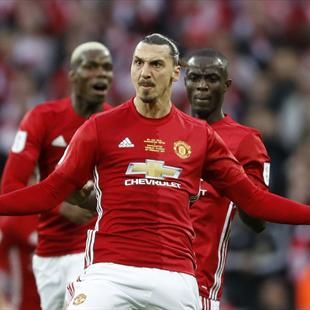 Late Zlatan Ibrahimovic winner secures EFL Cup for Manchester United ...