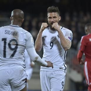 Olivier Giroud bags brace as France survive scare in Luxembourg - TNT ...