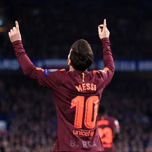 Lionel Messi denies Chelsea as Barcelona snatch Stamford Bridge draw ...