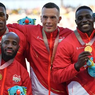 England's sprinters dominant on the track with relay golds - TNT Sports