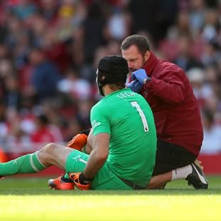 Football news - Petr Cech faces four weeks out with hamstring injury ...