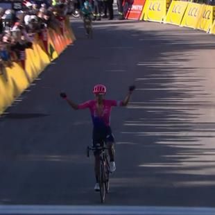 Cycling video - Daniel Martinez storms to victory on Stage 7 of Paris ...
