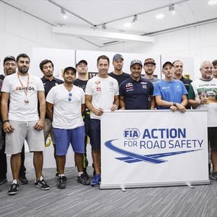 ERC drivers support FIA Action for Road Safety campaign - TNT Sports