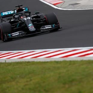 Mercedes locks out Hungary front row as Lewis Hamilton claims 90th ...