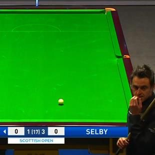 Scottish Open snooker 2020: Bizarre scenes over final black between ...