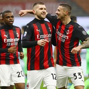 AC Milan's Ante Rebic and Rade Krunic miss Juventus match after testing ...