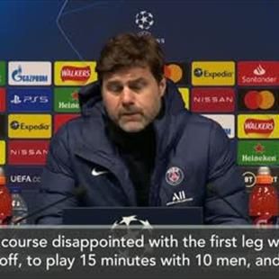 'Sad and disappointed' Paris Saint-Germain boss Mauricio Pochettino ...