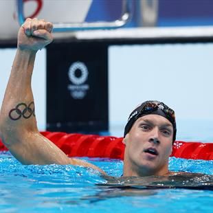 Tokyo 2020 – Caeleb Dressel storms to fourth gold medal in 50m ...