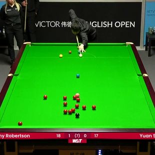 English Open qualifying 2021 - Perfect safety shot from Yuan Sijun ...