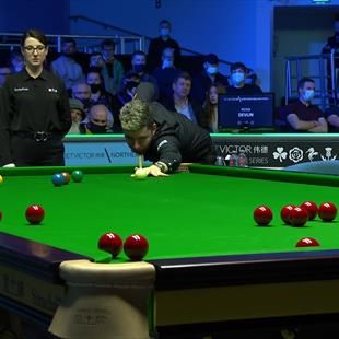 Northern Ireland Open snooker - 'That was extraordinary' - Peter Devlin flukes two reds with one ...