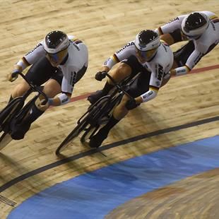 UCI Track Cycling World Championships - Germany smash team sprint world ...