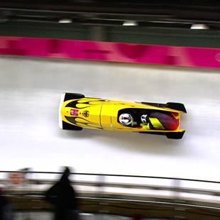 Germany and Canada two-man bobsled teams share gold in Bobsleigh at ...