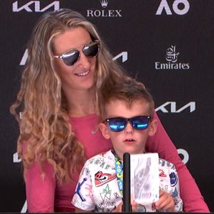'These moments are priceless' - Victoria Azarenka and son Leo give ...
