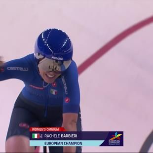 The moment Italy's Rachele Barbieri won gold at the 2022 European ...