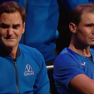 'Fedal' moment as Roger Federer and Rafael Nadal both left crying after ...
