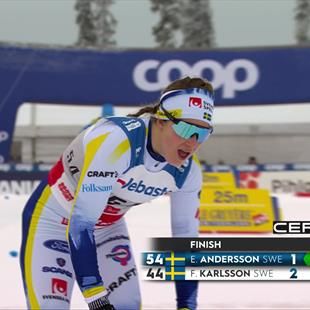 Ebba Andersson begins season with brilliant win in Ruka - Cross-Country ...