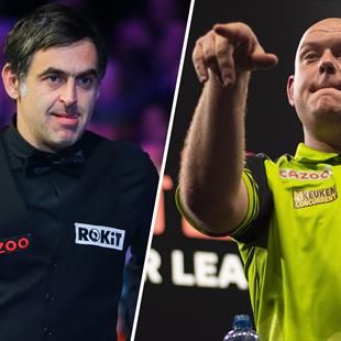 Darts legend Michael van Gerwen accepts Ronnie O'Sullivan's Eurosport ...