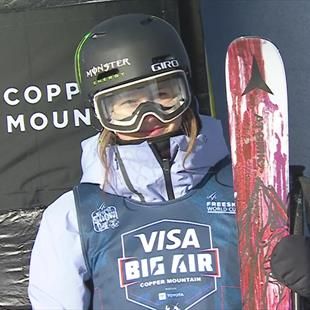 Megan Oldham takes big air victory in Colorado - Freestyle Skiing video ...
