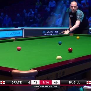 Snooker Shoot Out: 'What a fluke!' - David Grace wins after huge slice ...