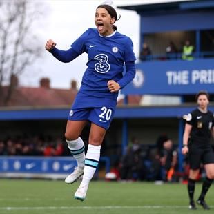 Sam Kerr sizzles with brilliant hat-trick as Chelsea beat Liverpool in ...