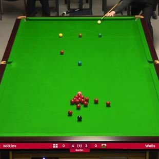 Robert Milkins compiles rare 146 break to progress at German Masters ...