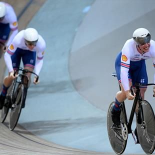 Great Britain win two sprint silvers on opening day of European Track ...