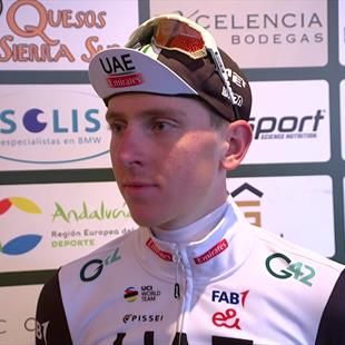 ‘Today was really hard!’ – Tadej Pogacar after winning again at Vuelta ...