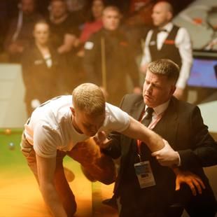 World Championship snooker protest: Joe Perry in a 'state of shock ...