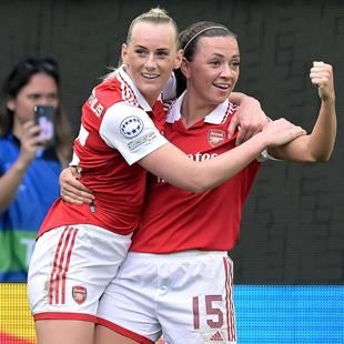 Arsenal fight back to draw with Wolfsburg in first leg of Women's ...