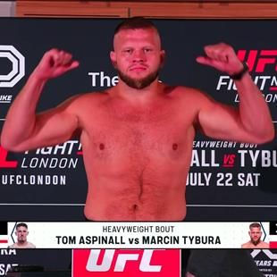 UFC London: Marcin Tybura hits the scales at 246 lbs ahead of Tom ...