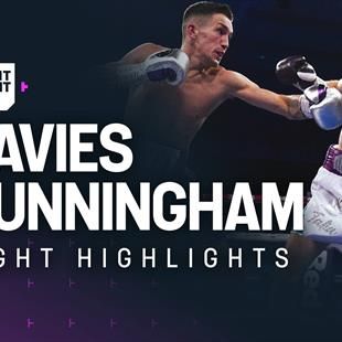 Watch highlights as Liam Davies beats Jason Cunningham inside the first ...