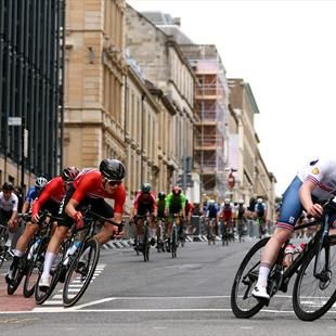 Protest brings elite men's road race to a halt at UCI World ...