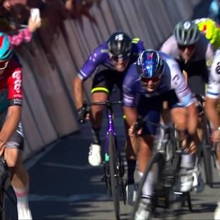 Arnaud De Lie somehow wins Famenne Ardenne Classic despite pedalling to the line on one leg ...