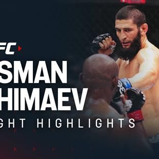 Kamaru Usman v Khamzat Chimaev highlights - UFC 294 - Mixed Martial ...