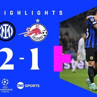 Inter v Red Bull Salzburg - UEFA Champions League highlights - Football ...