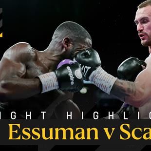Ekow Essuman v Harry Scarff - Highlights - Boxing video - TNT Sports