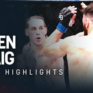 Highlights: Brendan Allen continues winning run by submitting Paul ...