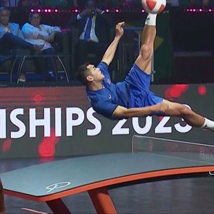 Teqball World Championships - Overhead kick, trick shots galore in Top ...