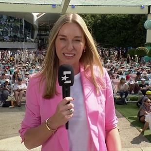 'She was a little bit nervous' - Stringer and Schett discuss Maria ...