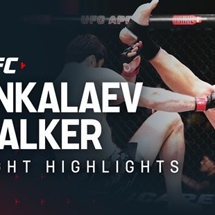 UFC highlights: Magomed Ankalaev delivers brutal knockout win over ...