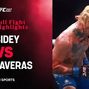 UFC 297 highlights: Ramon Taveras beats Serhiy Sidey in epic battle ...