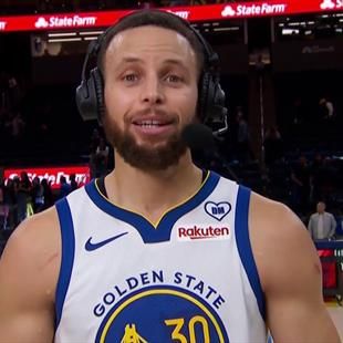 Steph Curry: Golden State Warriors star on victory, facing WNBA star ...