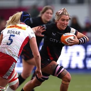 Premiership Women's Rugby: Saracens deny Harlequins fightback to stay ...
