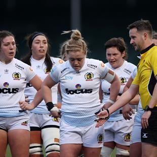 Premiership Women's Rugby: Exeter Chiefs Exeter lose ground at top of ...