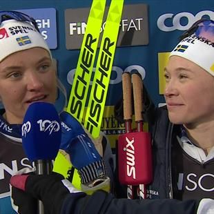 Cross-Country Skiing: Sweden prove too strong as Jonna Sundling and ...
