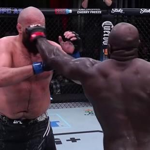 UFC Vegas 87: Jairzinho Rozenstruik stops Shamil Gaziev, Muhammad ...